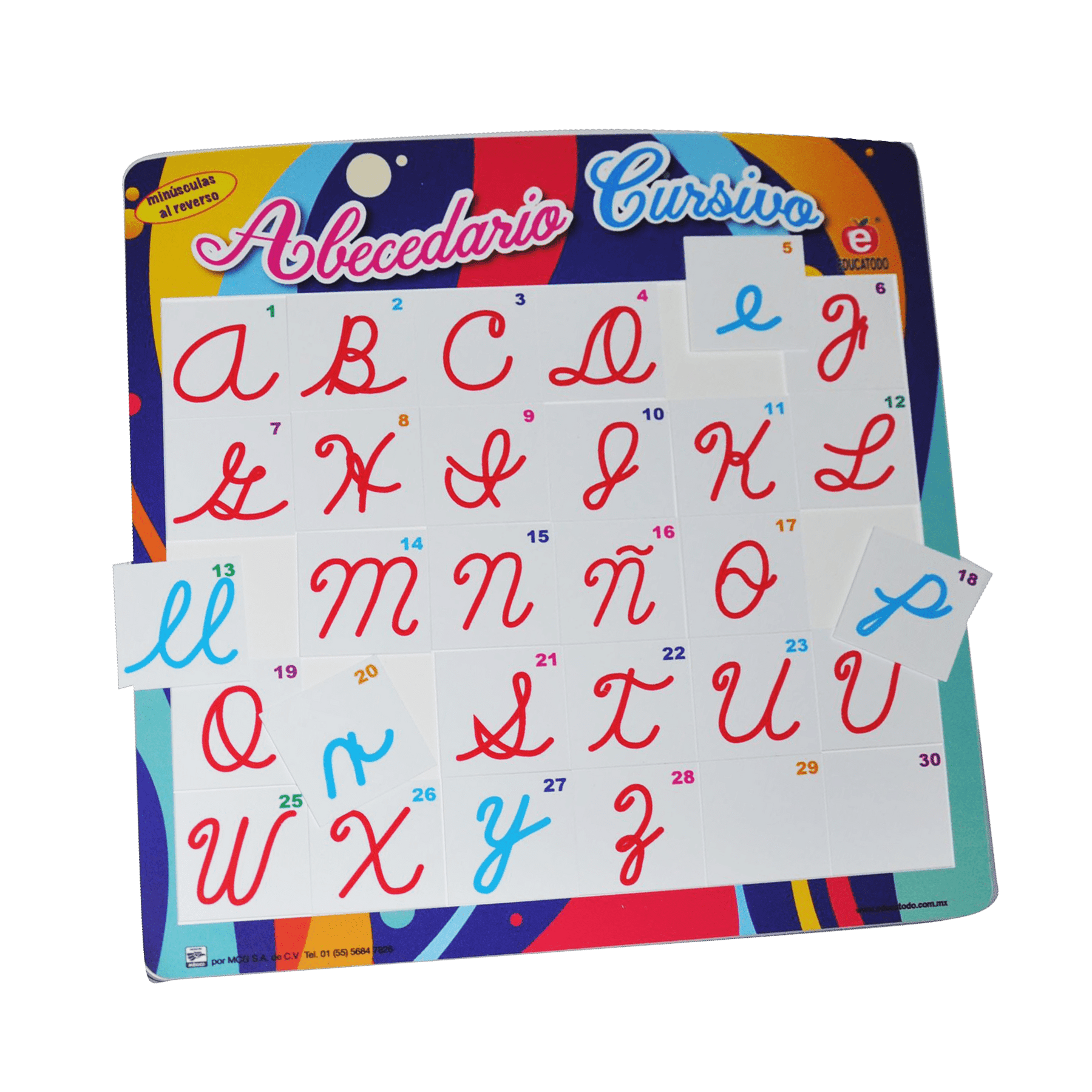 Tablero Abecedario Cursivo — Educatodo