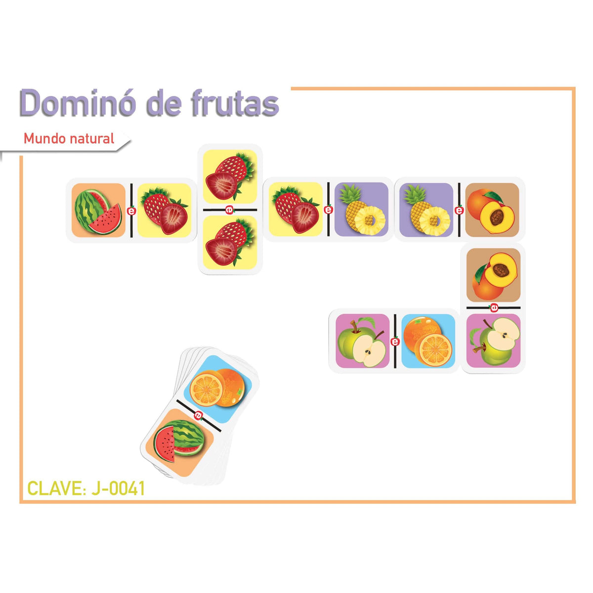 Dominó de Frutas — Educatodo