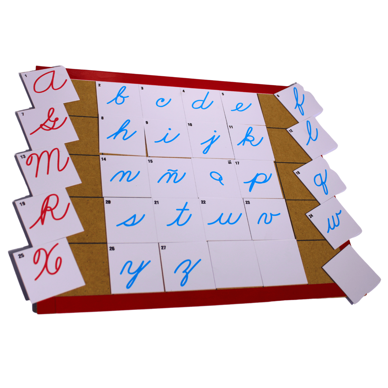 Tablero Abecedario Cursivo — Educatodo