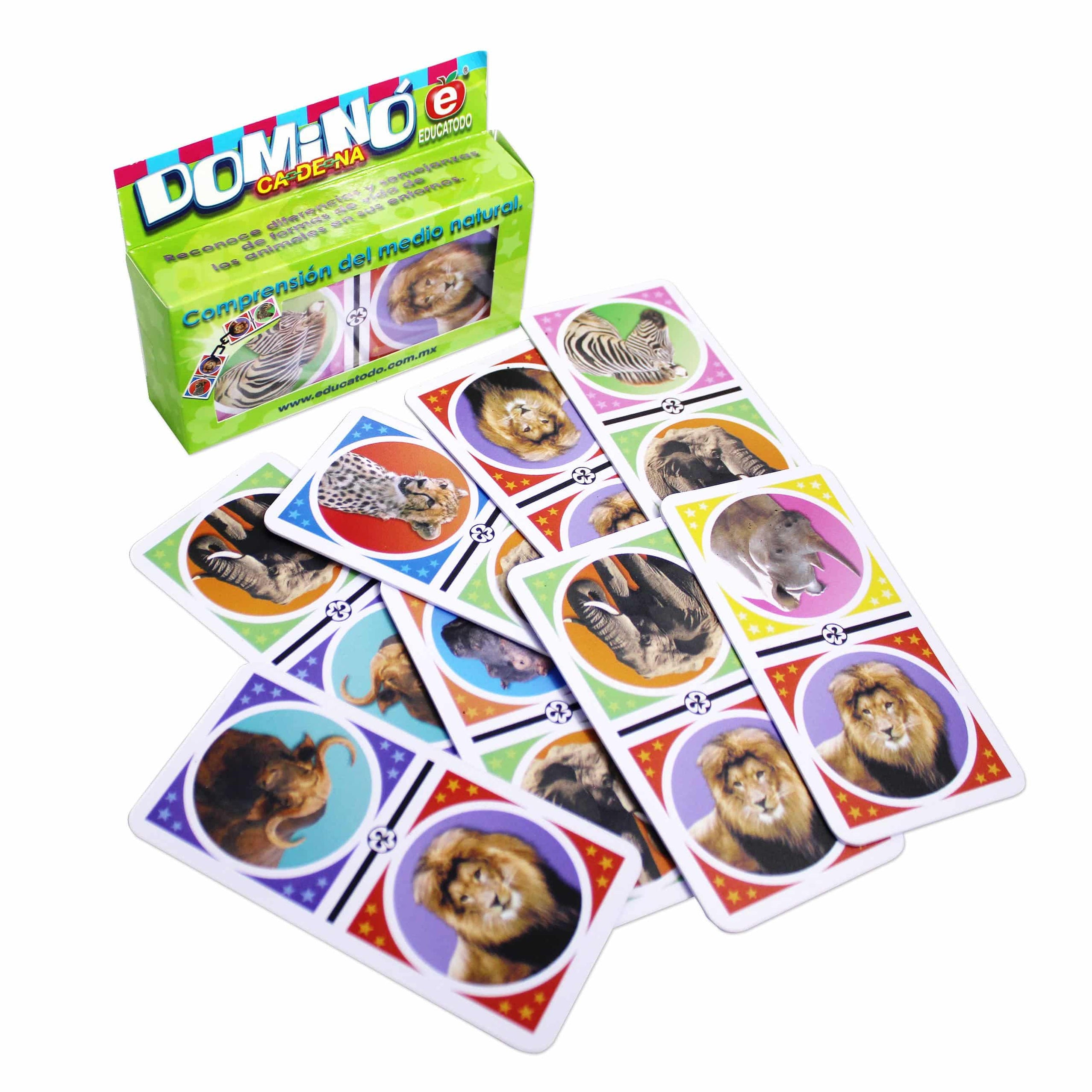 Dominó Animales de la Selva — Educatodo