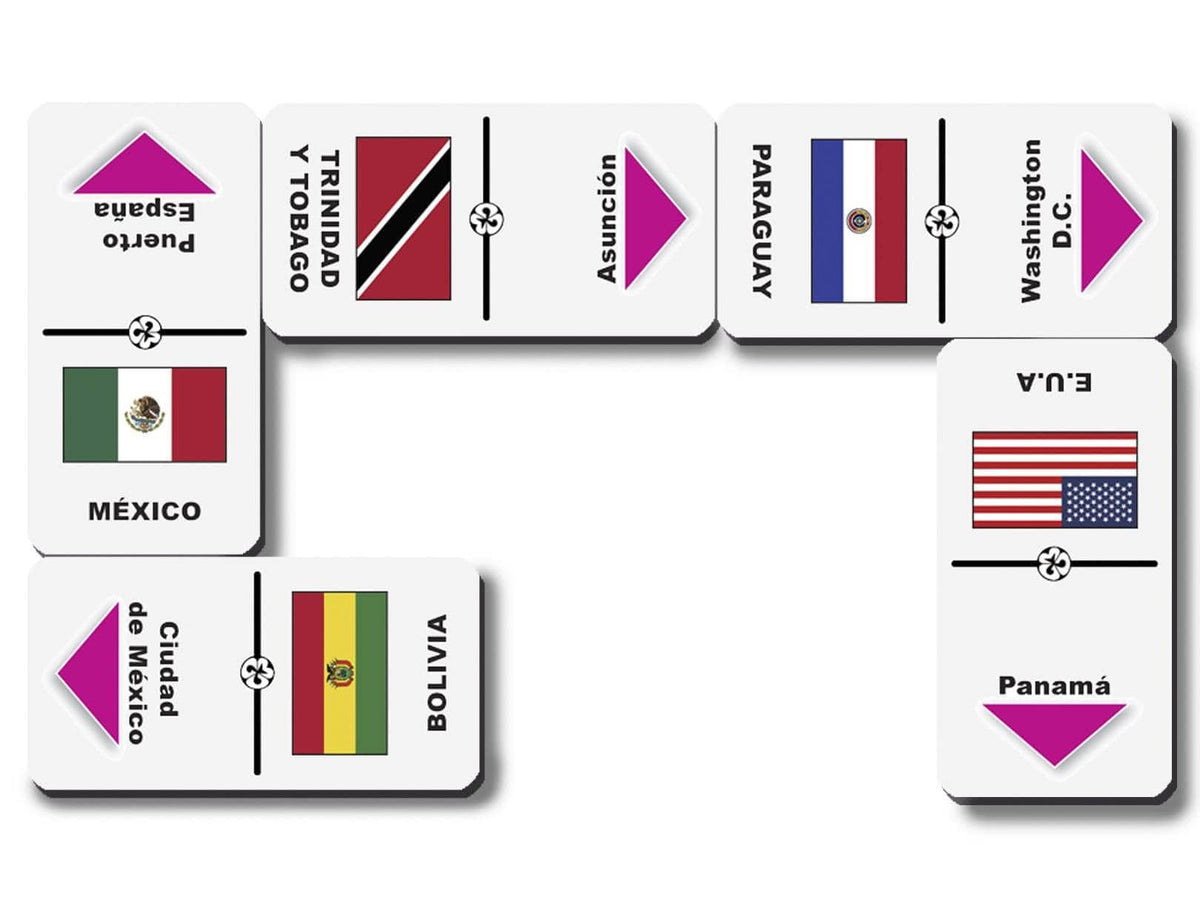 Dominó Banderas de América — Educatodo