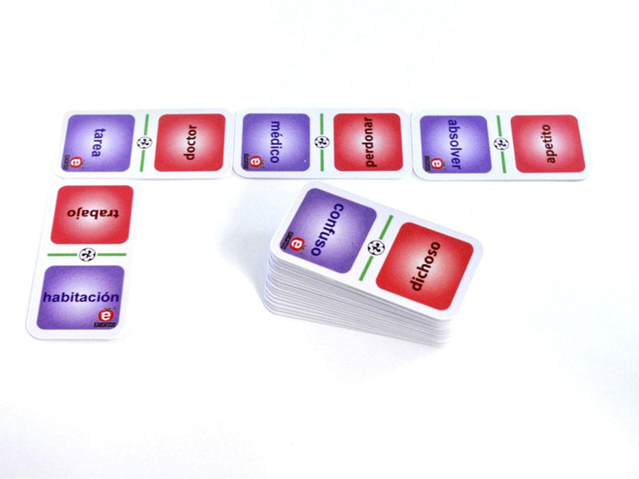 Dominó de Sinónimos — Educatodo