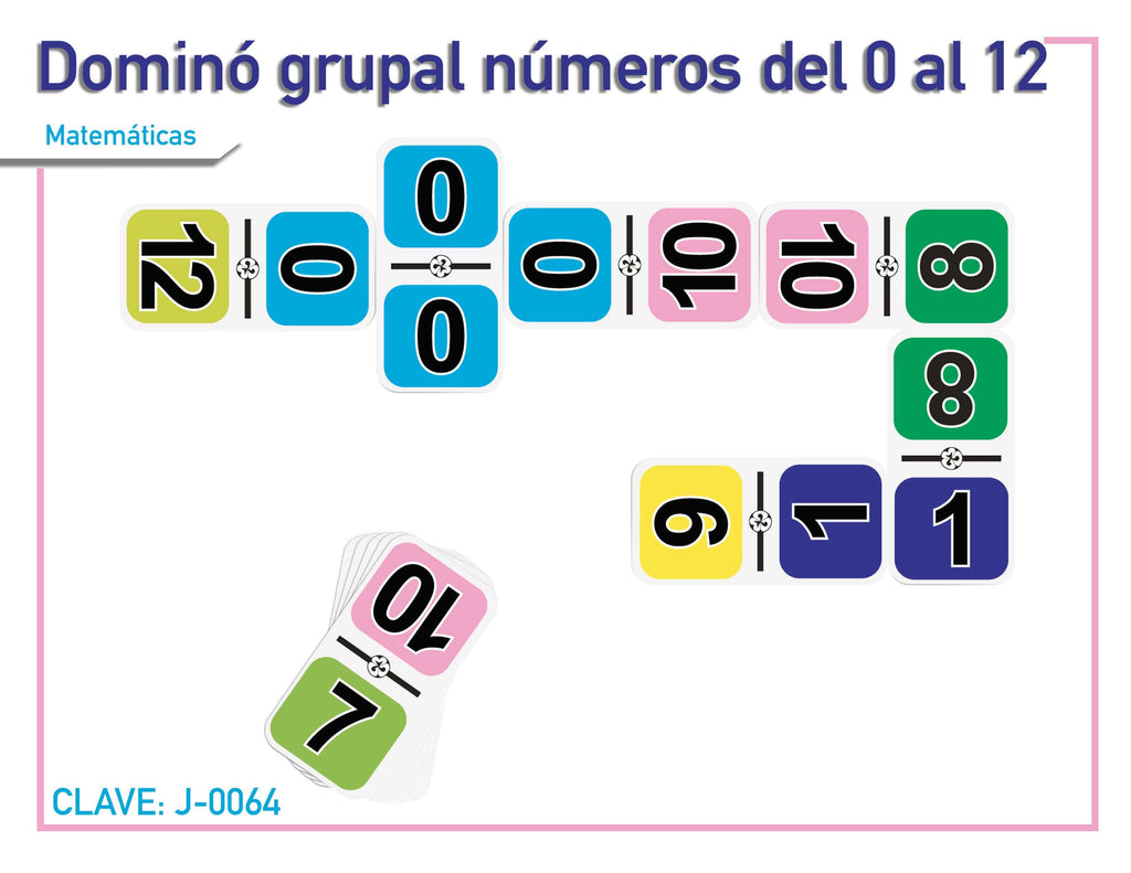 Dominós - Números — Educatodo