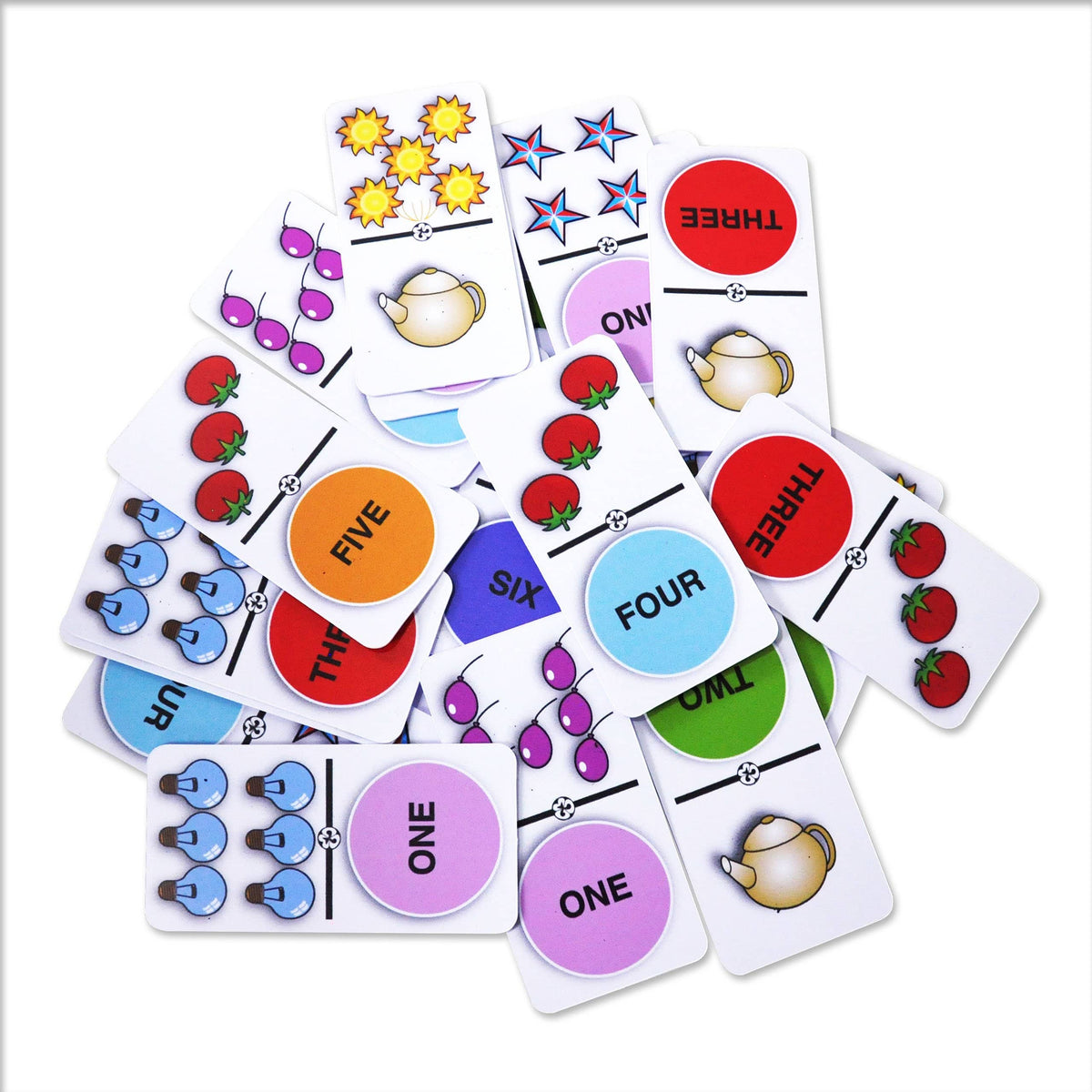 Dominó Number Association — Educatodo