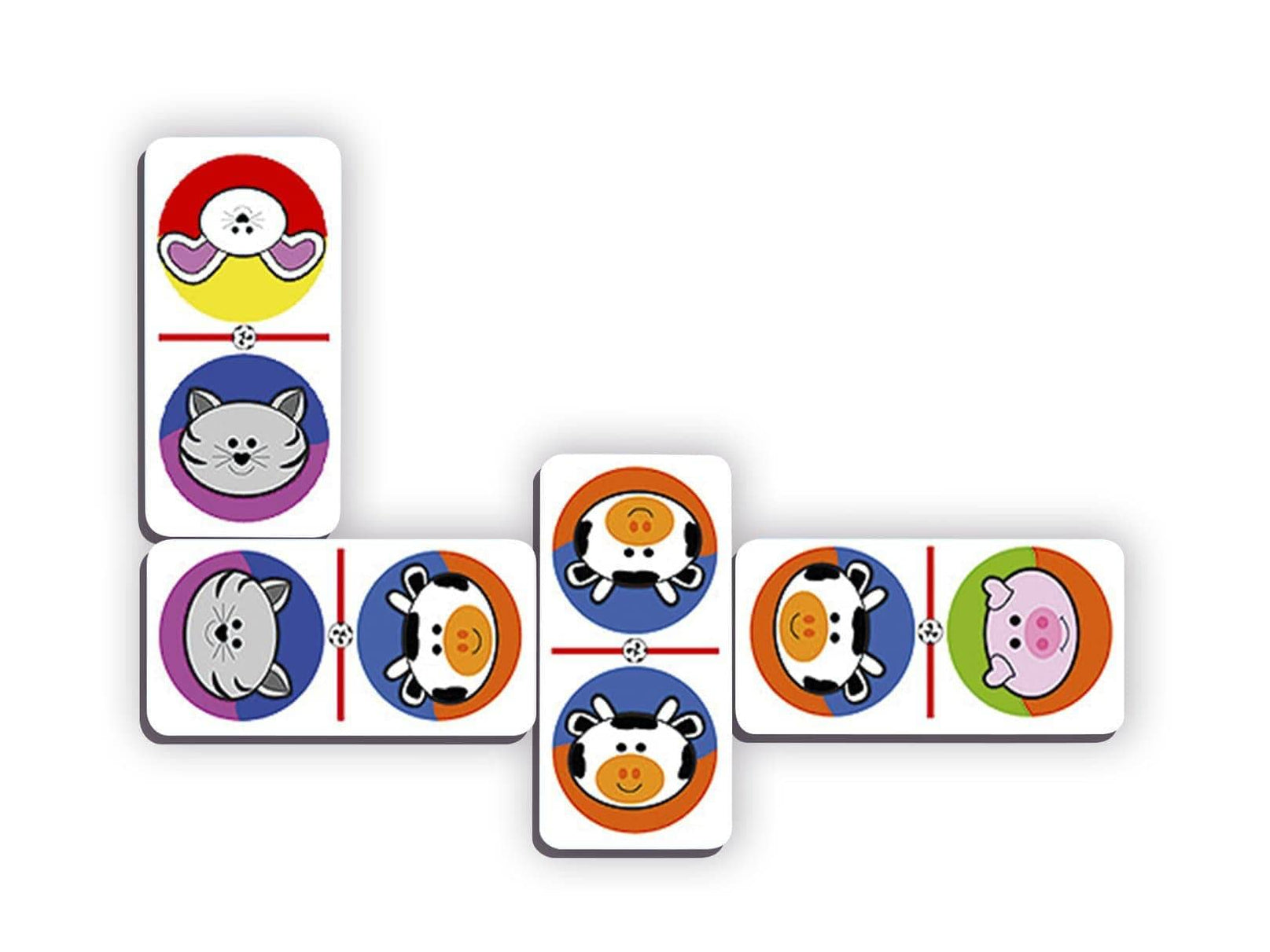Dominó Zoobolitas Animales de La Granja — Educatodo