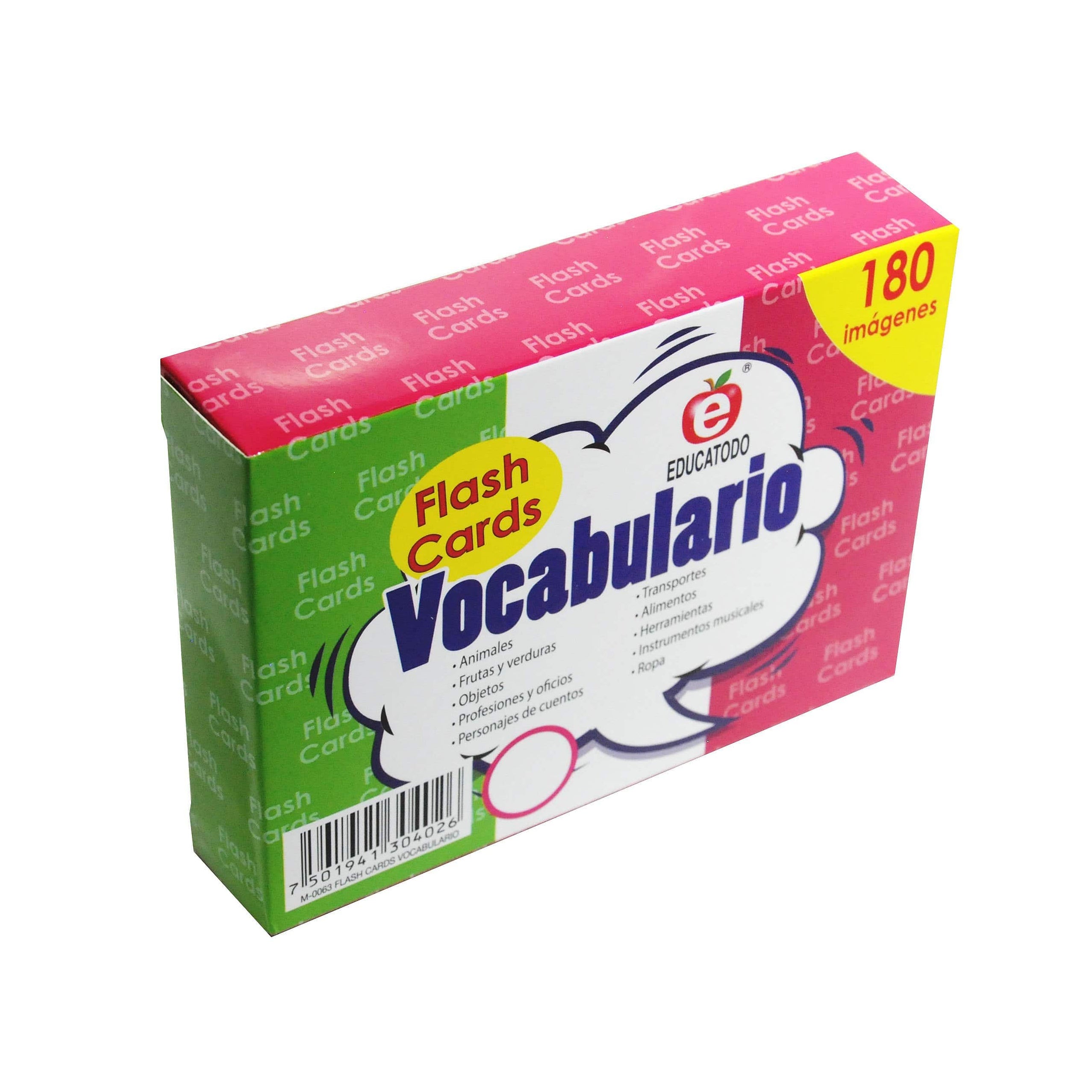 Flash Cards Vocabulario — Educatodo