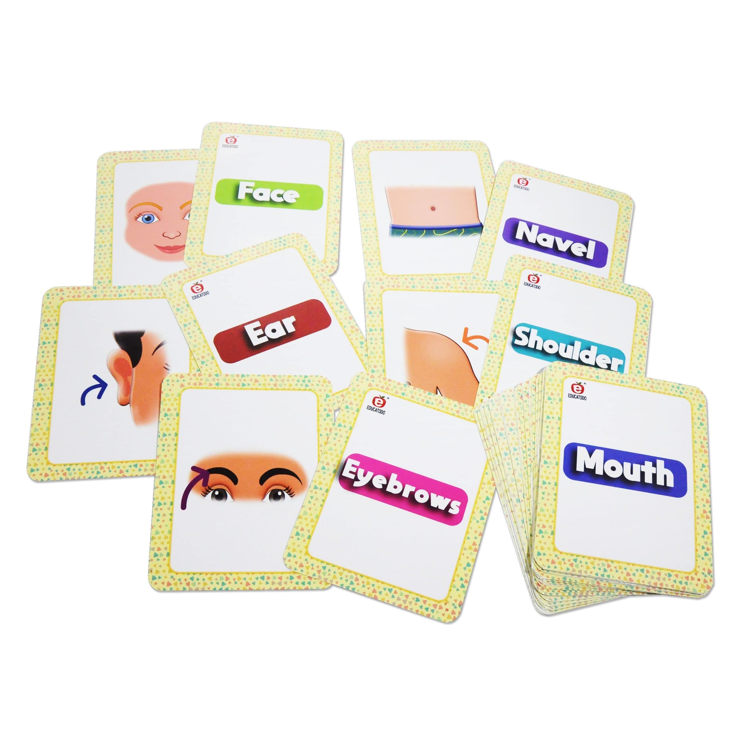 Memory Cards Body Parts — Educatodo