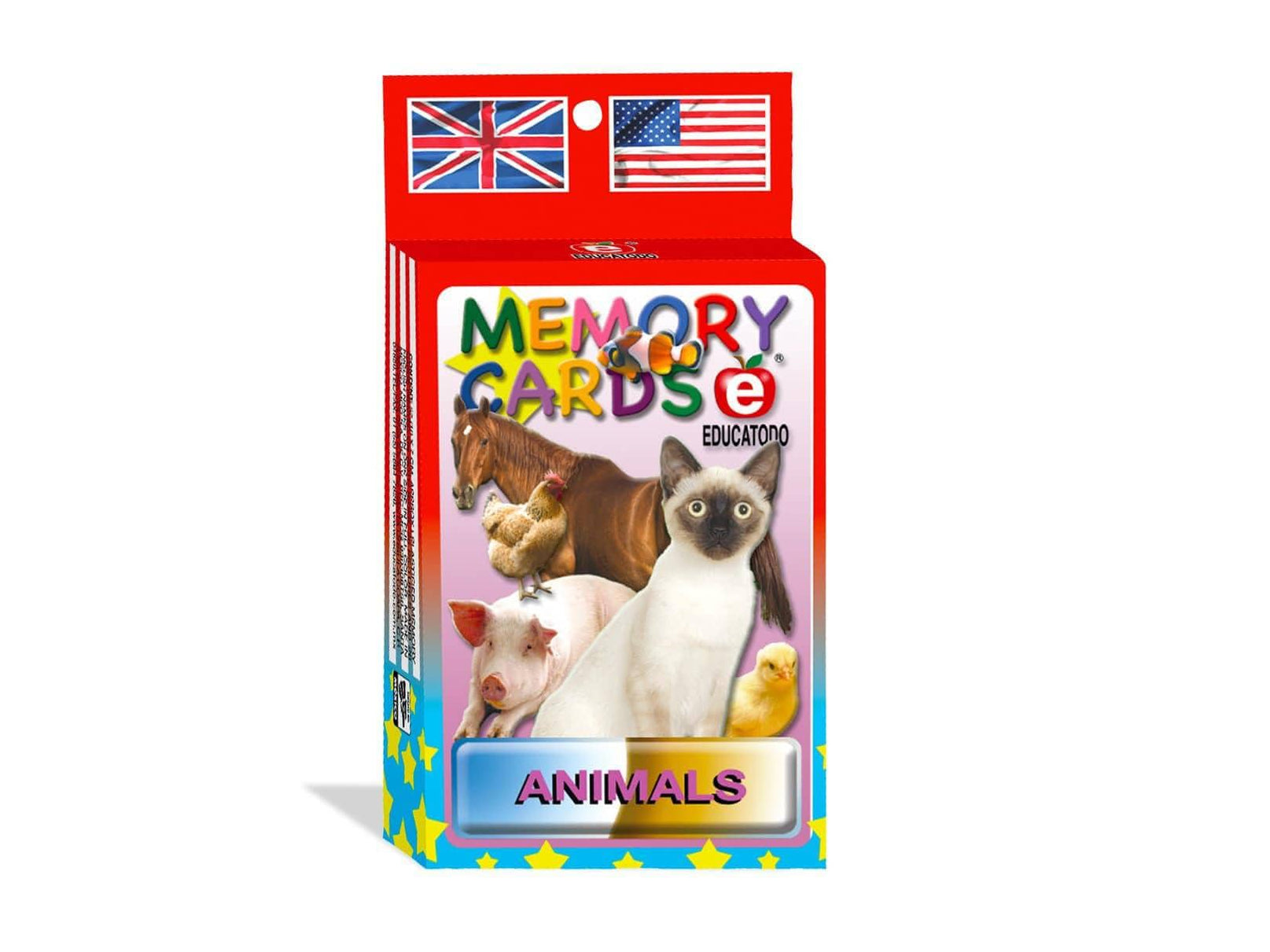 Memory Cards Domestic Animals — Educatodo