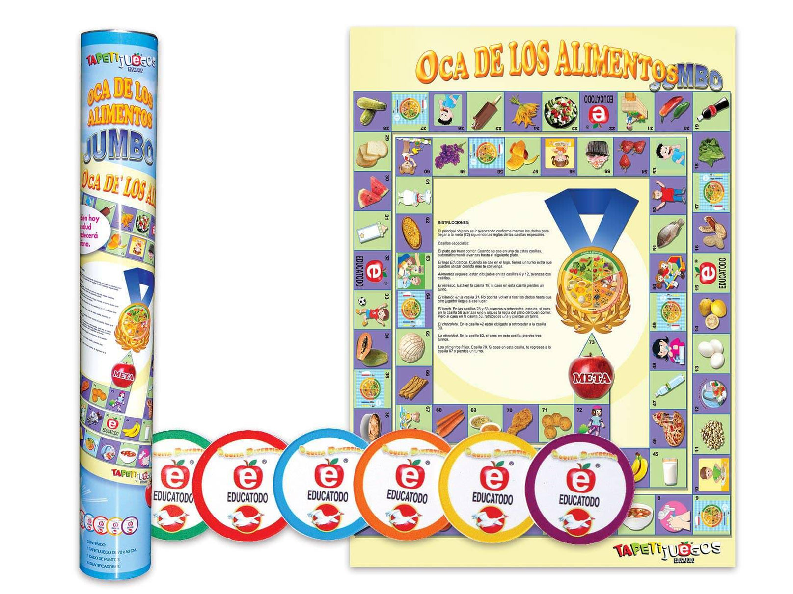 Oca de Los Alimentos Jumbo 70 X 50 Cm — Educatodo