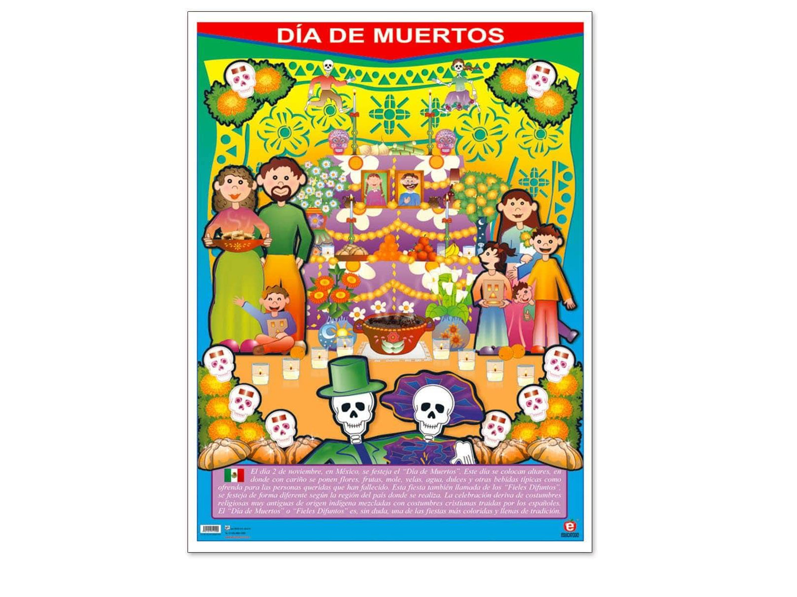 Póster Día de Muertos — Educatodo