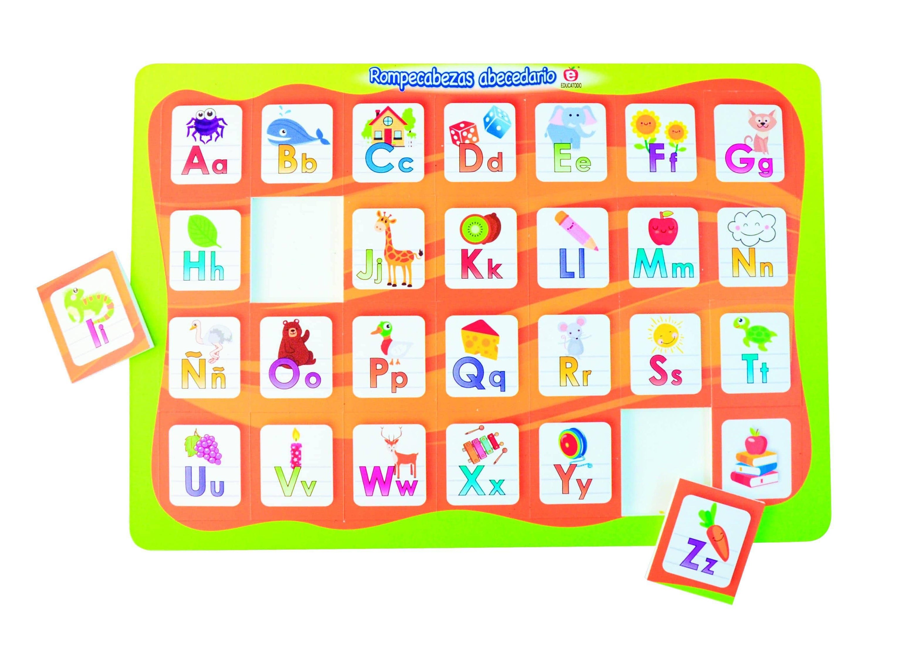 Rompecabezas Abecedario — Educatodo