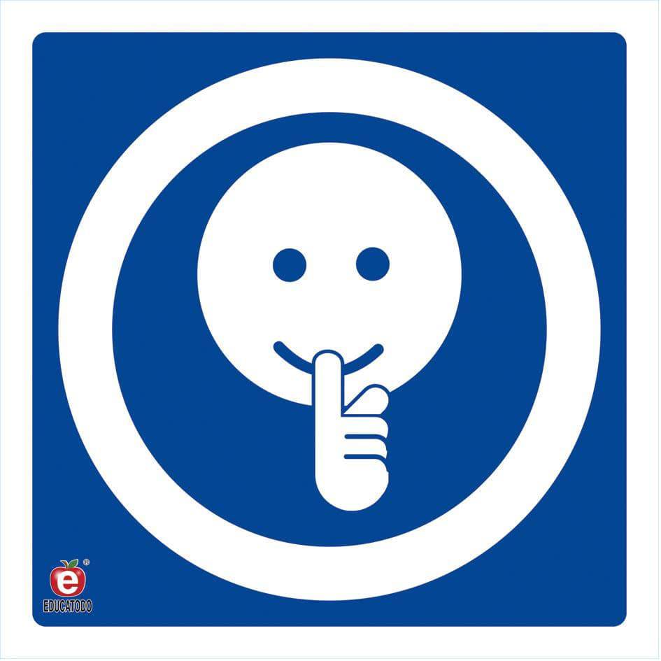 Señal De Silencio Para Niños