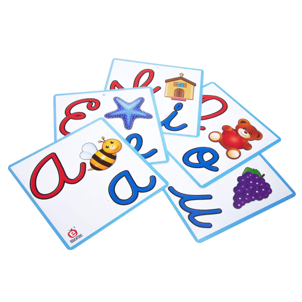 Tarjetas - Letras y Vocabulario — Educatodo