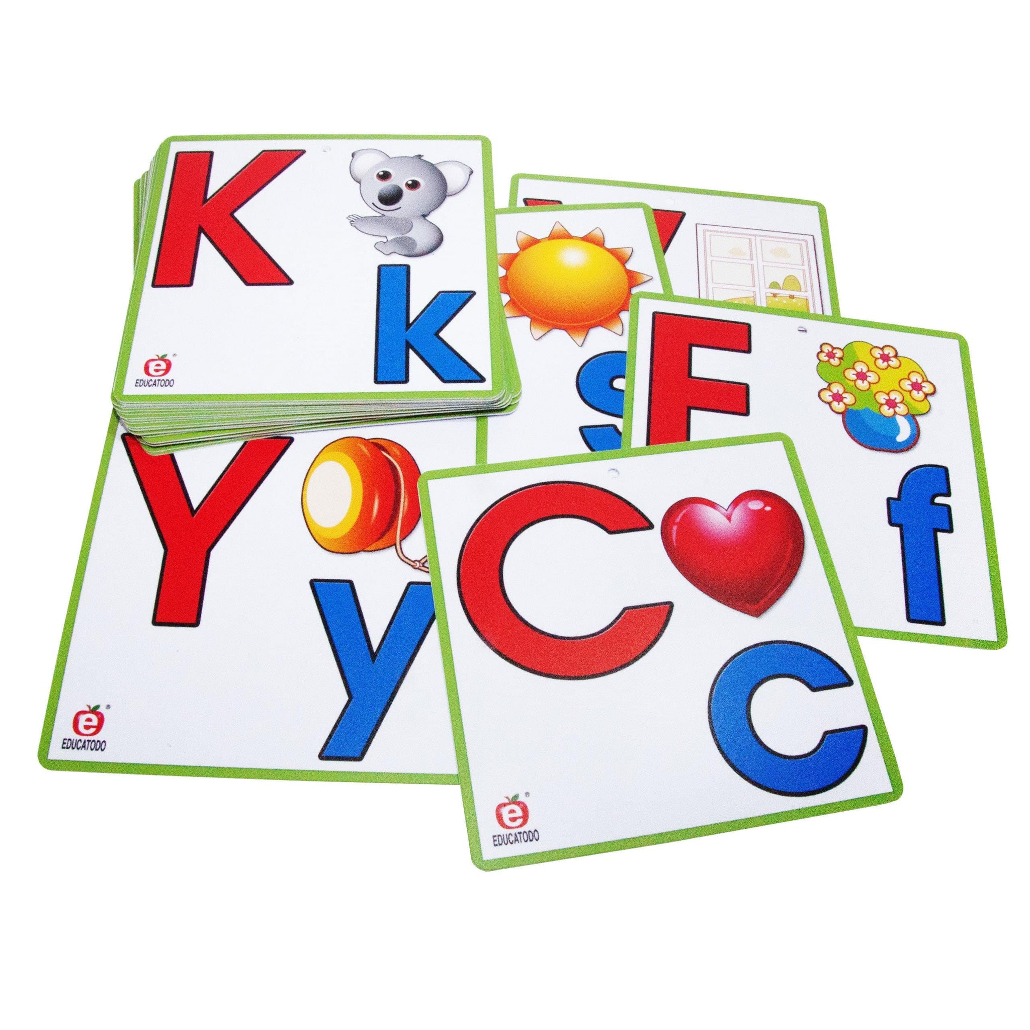 Tarjetas - Letras y Vocabulario — Educatodo